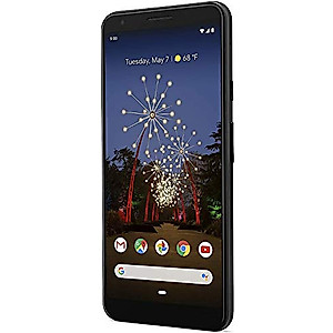 Google Pixel 3A XL (2019) G020B 64GB (6" inch, GSM, 4G/LTE, CDMA) Factory Unlocked Smartphone - International Version (Just Black)