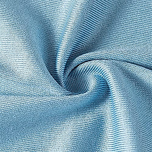 Puomue 6 Pack Microfiber Glass Cleaning Cloth, 16 Inch X 16 Inch, Lint Free Quickly Clean Window, Glasses, Windshields, Mirrors, and Stainless Steel, Blue