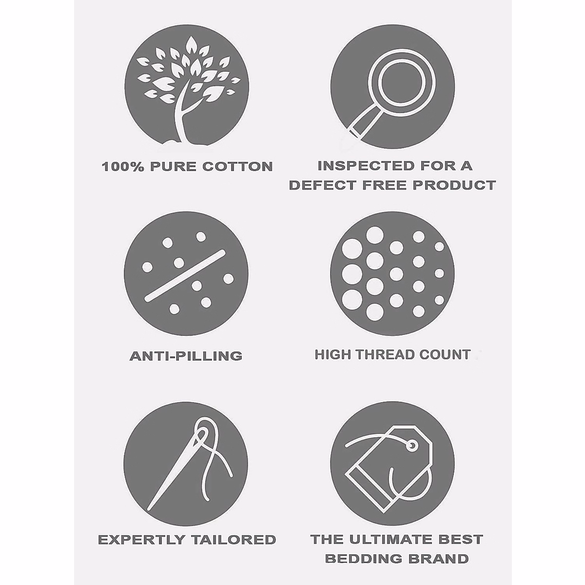 Queen Pillow Shams Set of 2 White 550 Thread Count Super Soft Queen Size Pillow Shams 20"x30" 100% Egyptian Cotton Gorgeous Decorative Bed Pillow Cover (Queen 20"x30", White Solid)