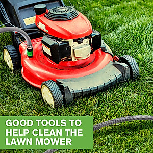 Dreyoo Lawn Mower Deck Wash Kit, Deck Wash Adapter Attachment Kit, Riding Lawn Mower Cleaning Accessories, Compatible with Cub Cadet, MTD, Troy-Bilt, Craftsman Tractor