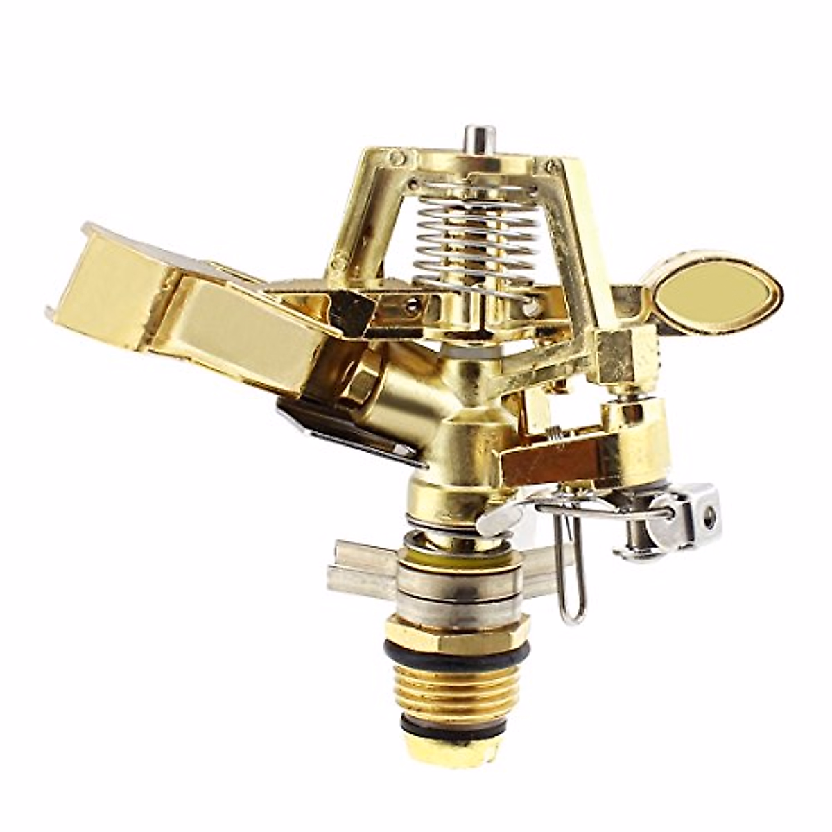 Qtqgoitem Metal Garden Irrigate Adjustable Sprayer Spray Nozzle 20mm Thread Dia (Model: ADC e8c 2ea f0c 15f)