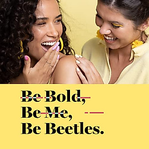 Beetles Gel Nail Polish, 1 Pcs 15ml 0.51 FL.OZ Red Color Soak Off U V LED Gel Polish Nail Art Design Manicure Salon DIY Salon Gel