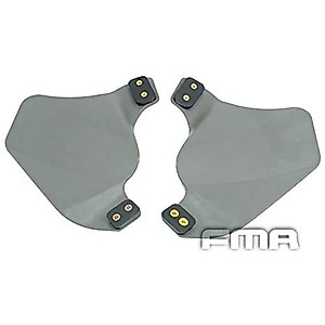 ATAIRSOFT Tactical Airsoft Up-Armor Protective Ear Side Cover for Fast Helmet Rail Helmet Accessories FG