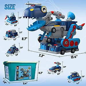 Magnetic Blocks Montessori Sensory Toys Large Magnetic Building Blocks for Kids&Toddlers STEM Building Toys, Learning & Education Toys Preschool Birthday Gifts Toys for 3 4 5 6 + Year Old Boy Girl