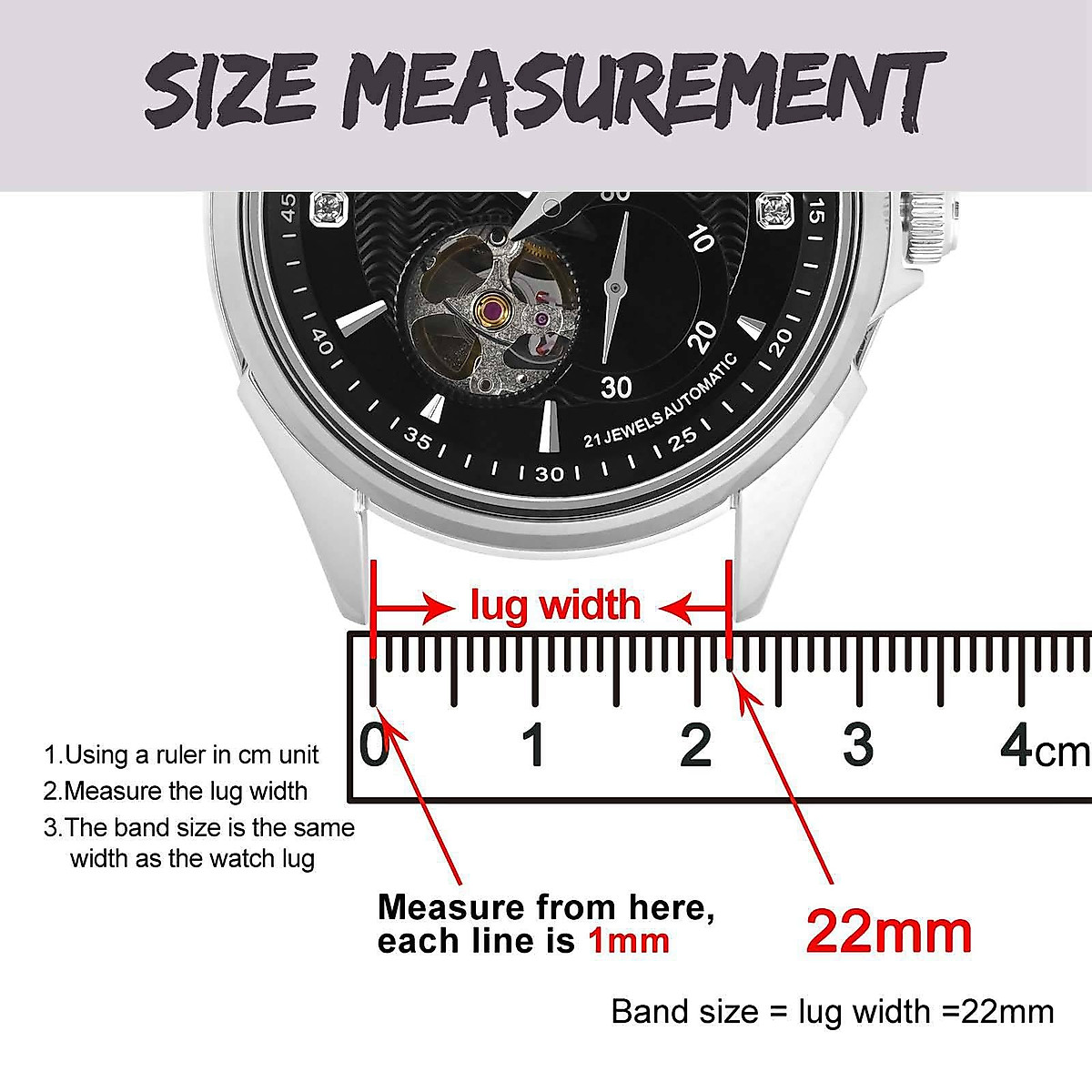 BISONSTRAP Texture Leather Watch Straps for Women and Men, Watch Replacement Bands with Quick Release, 20mm, Dark Blue, Silver Buckle