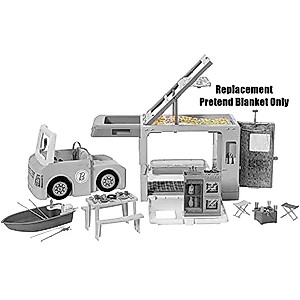 Barbie Replacement Parts Doll Camper - GHL93~3-in-1 DreamCamper Vehicle and Accessories ~ Replacement Blanket