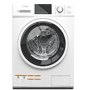 KoolMore 2-in-1 Front Load Washer and Dryer Combo for Apartment, Dorm, RV, and Small Home Laundry Washing and Drying, 16 Wash and 4 Dry Cycles, Compact Space Saver (White) [FLC-3CWH]