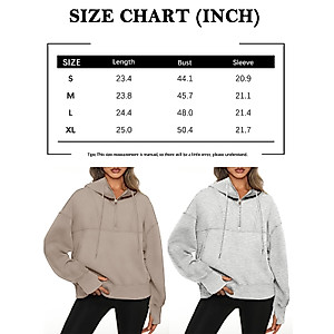 AUTOMET Womens Quarter Zip Half Zip Pullover Oversized Sweatshirts Hoodies Long Sleeve Crewneck Shirts Fleece Fall Clothes 2023 Teen Girls Winter Fashion Clothes Black
