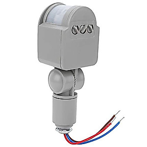 Tyenaza Motion Sensor Detector Switch, Intelligent Infrared Human Body Motion Sensor AC 85~265V 180° Infrared Ray Human Body Inductor