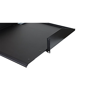 Penn Elcom R1194/2UK-SL 2 Space (2U) Sliding Rack Shelf/Keyboard Tray, 15 Inch Depth