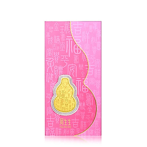 CHOW SANG SANG 999.9 24K Solid Gold Ingot Chinese New Year Gift 92036D