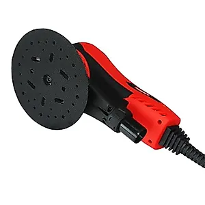 Random Orbital Sander Brushless 350W 3A Multi-function Variable Speed Electric Corded Orbital Sanders Machine for Woodworking, car，Drywall Sanding, Polishing，Random Color
