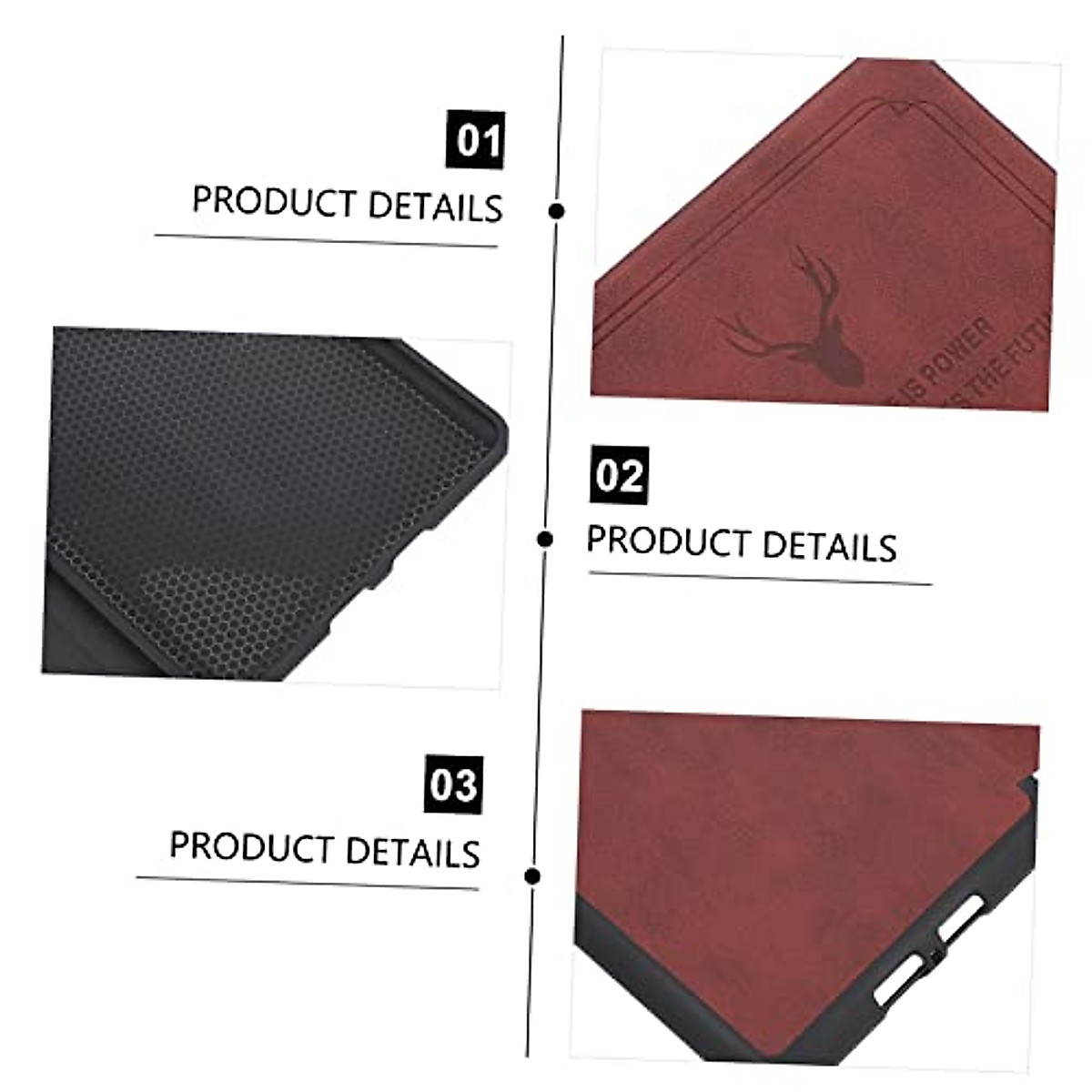 Milisten Magnetic Case 3 Pcs Protective Case Case for Tablet Folding Ereader E- Reader Shell Ereader Replacement Pattern Protective Case E- Reader TPU Electrocase