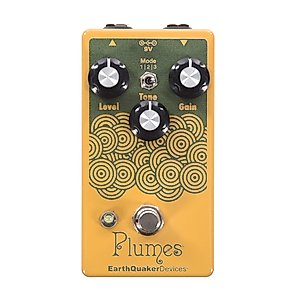 Earthquaker Devices Plumes Small Signal Shredder Yellow & Green