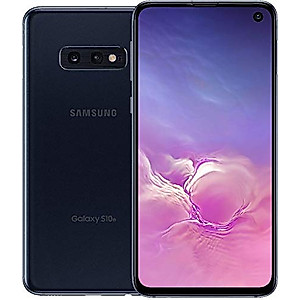 Samsung Galaxy S10E G970U 128GB GSM Unlocked Phone w/Dual 12MP & 16MP Camera (USA Version) - Prism Black