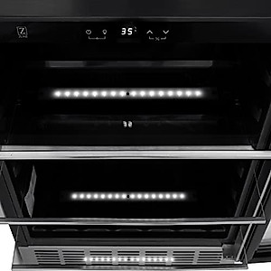 Z Line Kitchen and Bath ZLINE 24" Monument 154 Can Beverage Fridge in Stainless Steel (RBV-US-24)