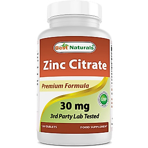 Zinc Citrate 30 mg & Magnesium Glycinate 425 mg