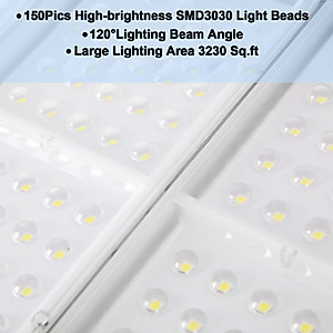 300W Solar Flood Light with Remote Control, Motion Sensor Dusk to Dawn Solar Security Flood Lights, IP67 Waterproof Dimmable Outdoor Street Lighting for Parking Lot, Garden, Yard, Driveway, Patio