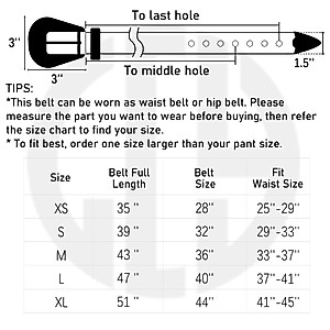 LCG LUCHENGYI Women Rhinestone Belt, Bling y2k Western Cowgirl Men Cowboy Leather Studded Belts for Jeans Pants