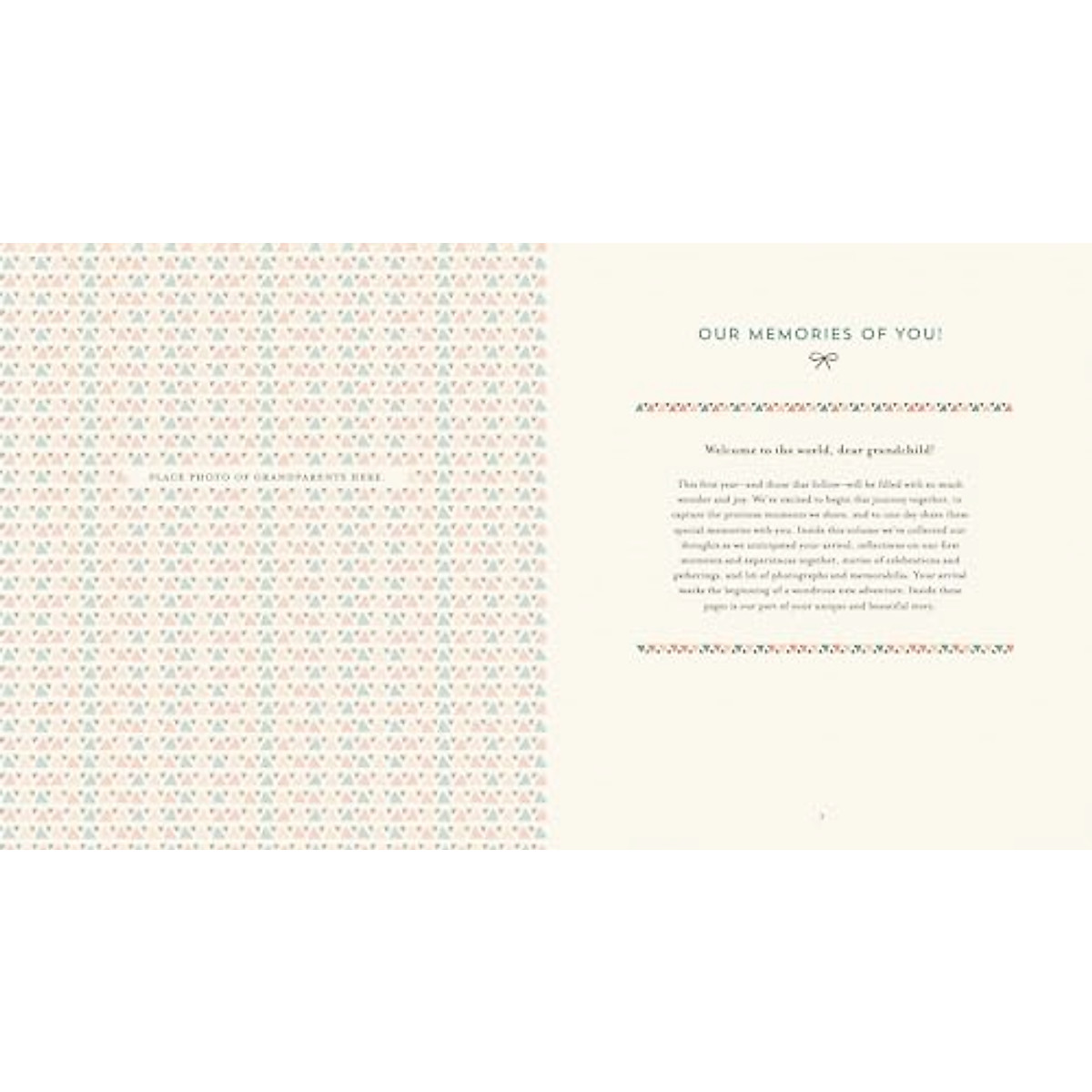 A Grandparent's Keepsake Album: Special Memories of My Grandchild’s First Years