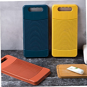 FONDOTIN 3pcs mini washboard Household Washing Board wash board small washboard for hand washing clothes small washing boards washing washboard plastic color contrast child coat board pp