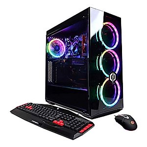 CyberpowerPC Gamer Xtreme VR Gaming PC, Intel Core i5-9400F 2.9GHz, NVIDIA GeForce GTX 1660 6GB, 8GB DDR4, 240GB SSD, 1TB HDD, WiFi Ready & Win 10 Home (GXiVR8060A8, Black)