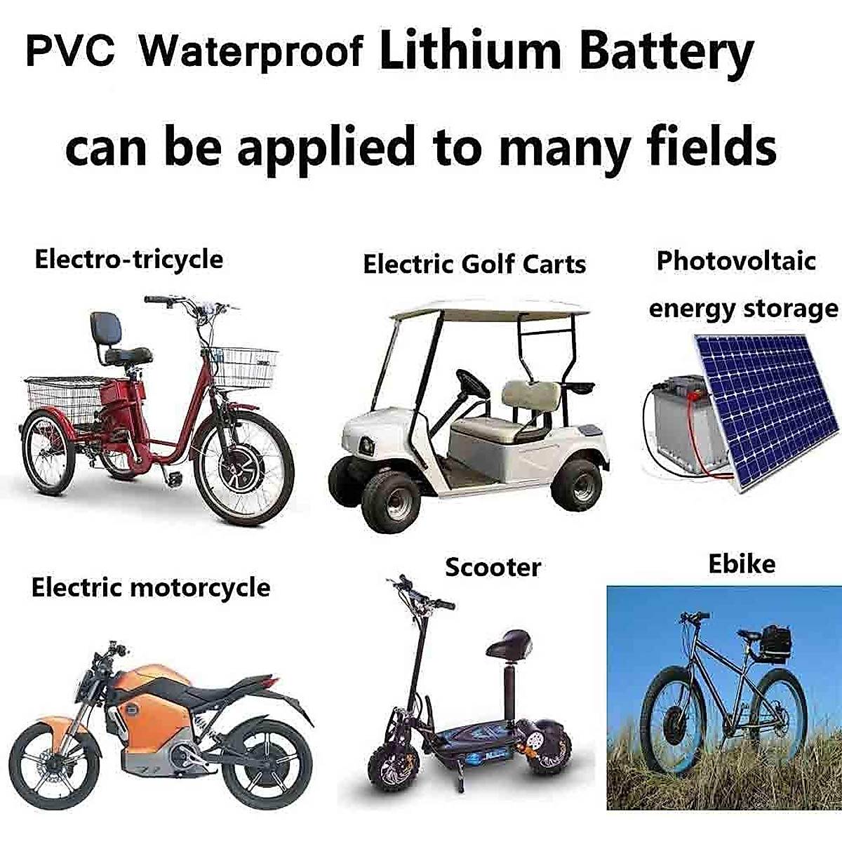 Unit Pack Power Electric Bike Battery - 48V Ebike Battery for 1800W/1500W/1200W/ 1000W Bicycle - Lithium ion Battery for E-Scooter(48V 20Ah)