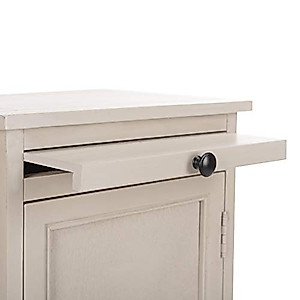 SAFAVIEH American Homes Collection Raven Vintage Grey Tall Storage Unit