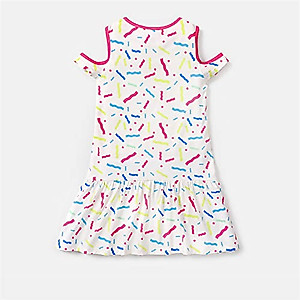 L.O.L. Surprise! Girls Nightgown White Pink Dress Strapless Causal Dress 6-12 Years