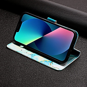 Case for Oppo Reno 6 Pro 5G Cover,Case for Oppo Reno6 Pro 5G PEPM00 CPH2249 PU Leather Flip Cover Stand Cases Cover Green
