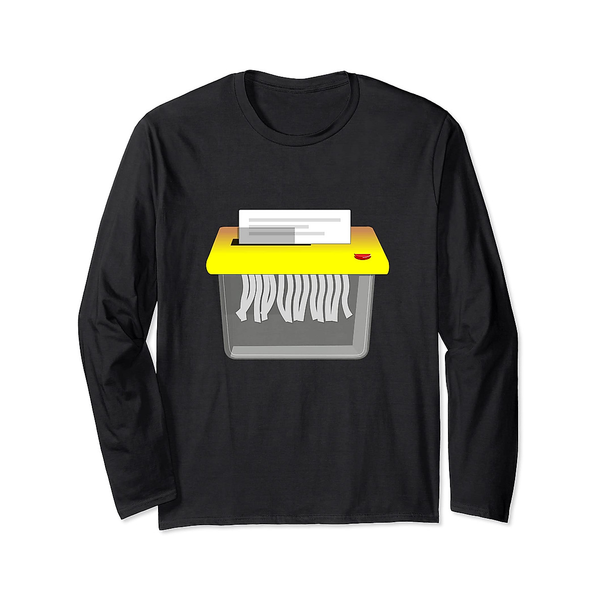 Paper Shredder Long Sleeve T-Shirt