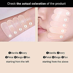 ESPOIR Pro Tailor Be Glow Cushion SPF42 PA++ #3 Petal (13g + refill 13g) | Natural Cover and Fresh Radiance for an All Day Bright Lasting Effect | Korean Makeup