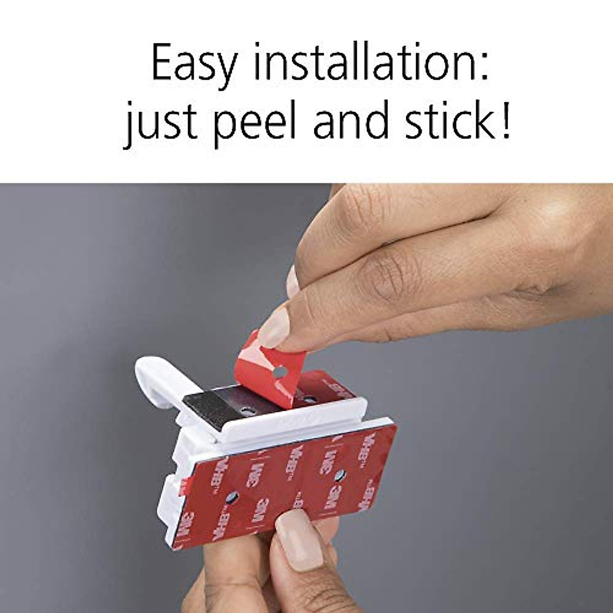 Safety 1st Adhesive Cabinet 8 Piece Latch, White