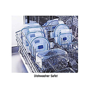 Luminarc Pure Box Active Glass Food Storage Container with Sliding Vent Lid (Rect. 8.3 Cups / 2L)