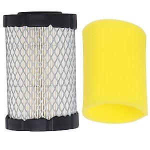 Podoy 796031 Air Filter for Compatible with Briggs and Stratton with Pre Filter 797704 594201 591334 796031 MIU13038 GY21435 MIU13963 Lawn Mower