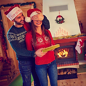 Rocutus Jewelry Gift Boxes Necklace Earring Ring Box Gift Box,12 Pack Jewelry Gift Boxes Necklace Gift Boxes Cotton Filled Cardboard Paper Jewelry Box Gift Cases for Wedding, Engagement (Gold)