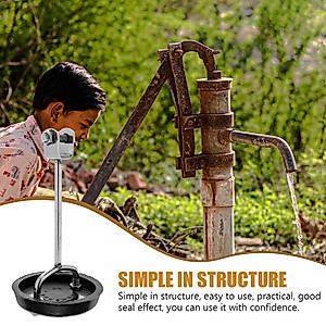 Yardwe Specialized Mesa Para Uñas Acrílicas Water Pump Replacement Pitcher Pump Part Water Jug Well Accessory Pump Accessory Replaceable Well Pump Stainless Steel Hand Pump