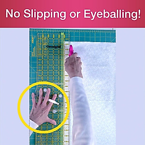 Guidelines4quilting Quilt Ruler Upgrade Kit, Clear