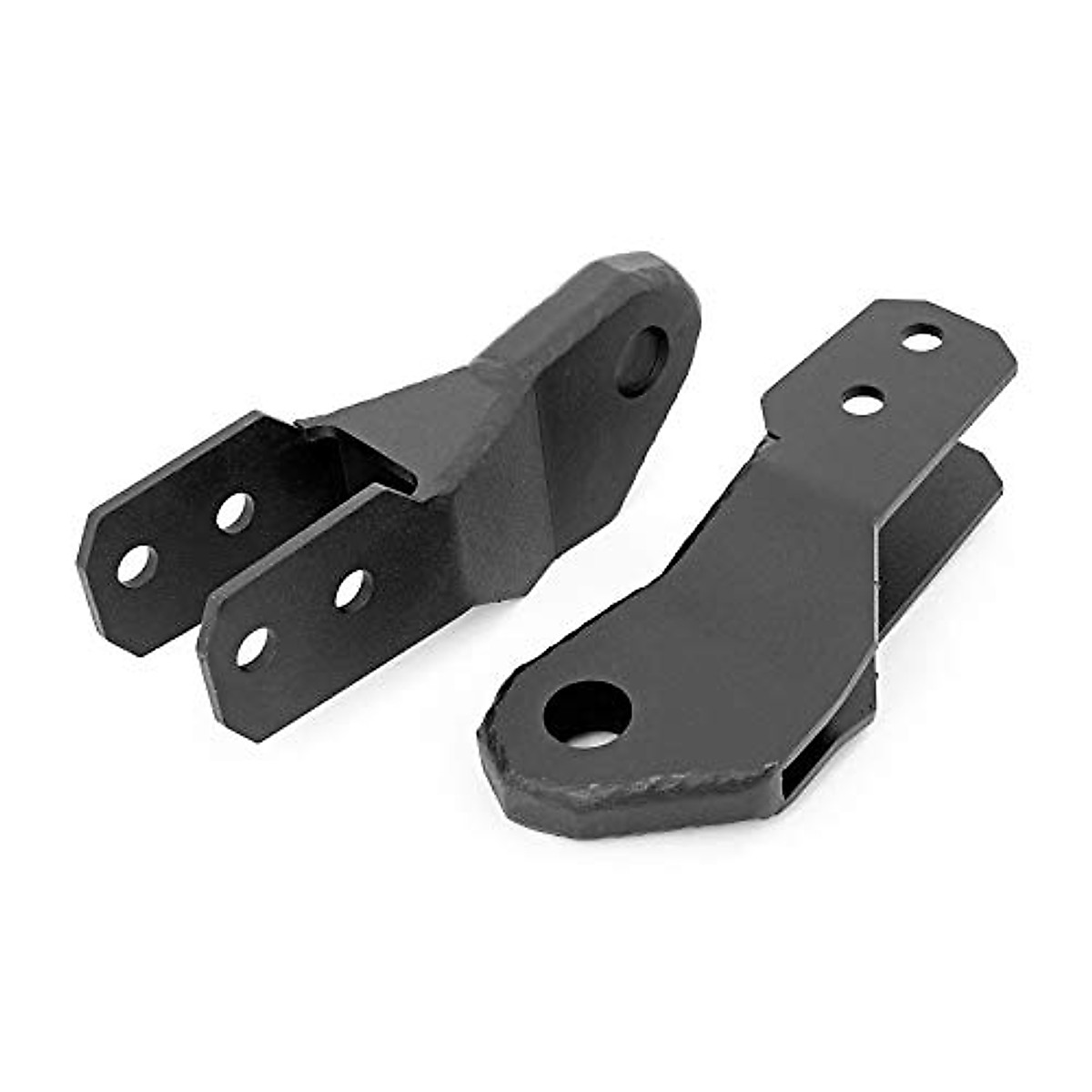 Rough Country Tow Hook Shackle Mounts for 2015-2022 Colorado/Canyon - RS166,Black