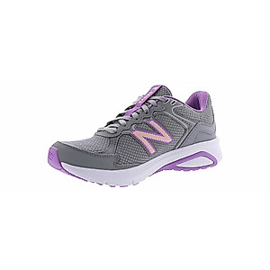 New Balance Women's 460 V3 Running Shoe, Grey/Oyster Pink, 9 Wide