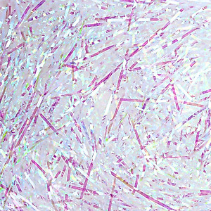 VOKOY 1LB Iridescent Crinkle Cut Paper Shred Filler, Holographic Shredded Paper Sparkly Raffia Grass Paper Stuffing Crinkle Paper Filler Confetti Shredded Tissue for Gift Boxes Bags Baskets Filling