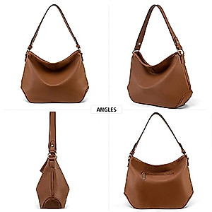 Montana West Hobo Bags for Women Purses and Handbags Top Handle Shoulder Bags with Adjustable Guitar Strap MWC-085BBR