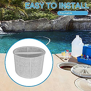 NOOTO B-152 Replacement for Hayward Swimming Pool Skimmer Basket SPX1082CA 7" B152