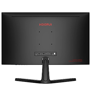 KOORUI 24 Inch Computer Monitor -FHD 1080P Gaming Monitor 165Hz VA 1ms, AdaptiveSync Technology, LED Monitors with Ultra-Thin, HDMI X2 /DP, VESA Compatible, Eye Care 24E4