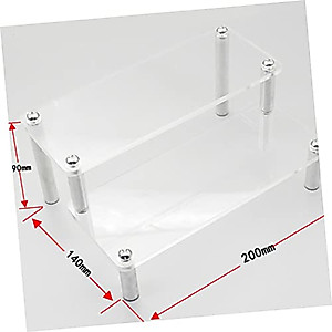 BIUDECO Desktop Storage Rack Display Shelves Storage Shelves Doll Toy Car Model Dispaly Stand Desk Storage Cotainer Office Table Organizer Storage Stand