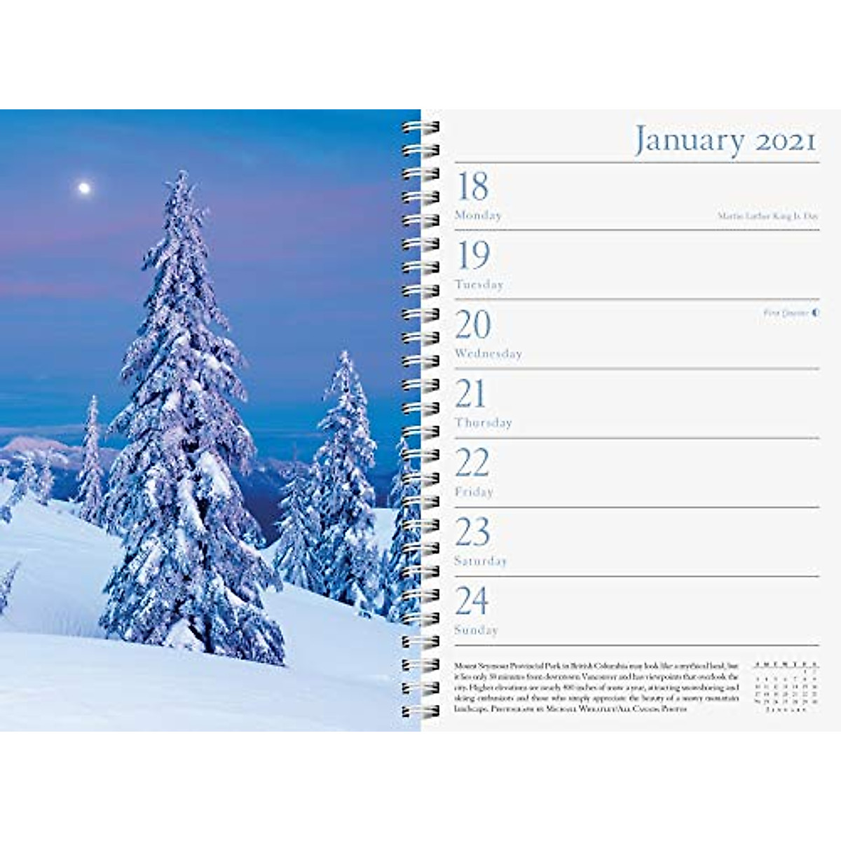 Audubon Engagement Calendar 2021