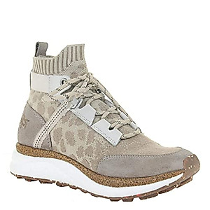 OTBT Women's Hybrid High Top Sneakers - Khaki - 8.5 M US