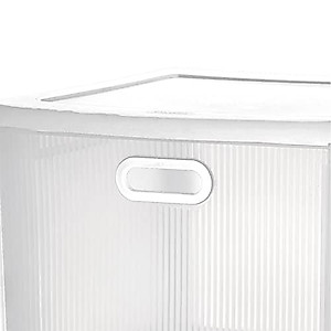 Sterilite Ultra 2 Clear Drawer Plastic Rolling Storage Container Cart with Ergonomic Handles and Caster Wheels, White (2 Pack)