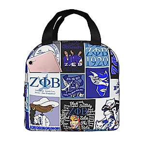 SOMIK Portable Insulated Lunch Bags for Women Reusable Leakproof Cooler Bag Lunch Tote for Travel Beach Picnic Work Sisters Paraphernalia Gifts (A2)