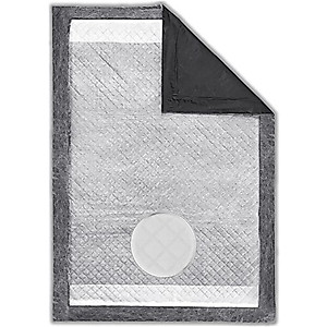 Peritas Cat Pads | Generic Refill for Breeze Tidy Cat Litter System | Cat Liner Pads for Litter Box | Quick-Dry, Super Absorbent, Leak Proof | 16.9"x11.4" (Carbon, 20 Count)